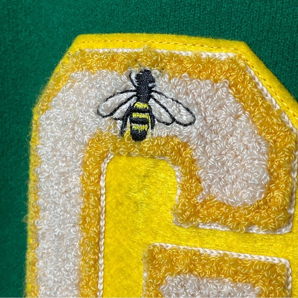 Gucci | Jackets & Coats | Rare Gucci Runway Guccy Tiger Wool Letterman ...